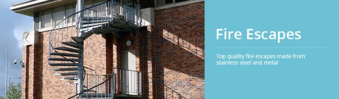 Fire Escape Stairs Design - External Metal Staircase Installation