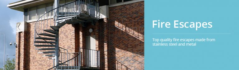 Fire Escape Stairs Design - External Metal Staircase Installation